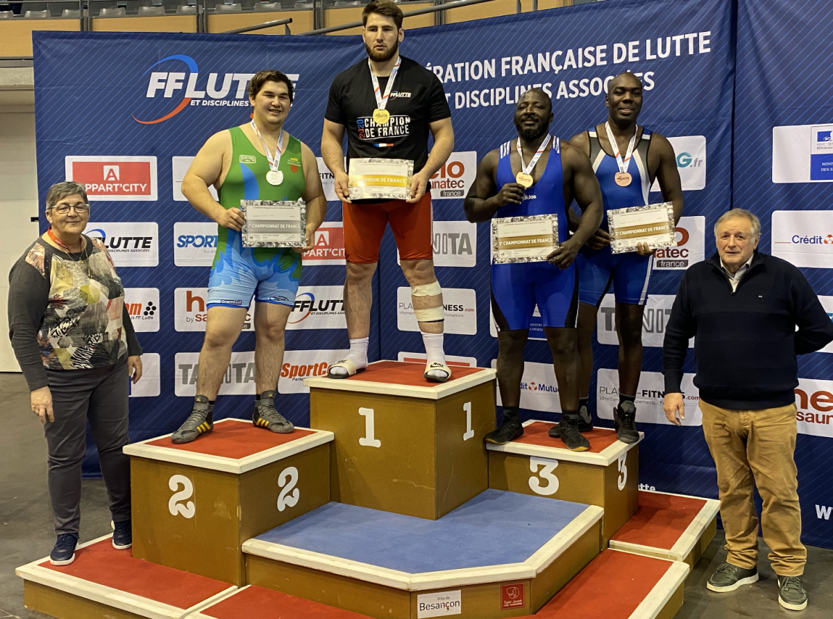 Résultats championnat de France Séniors - FF Lutte & Disciplines Associées